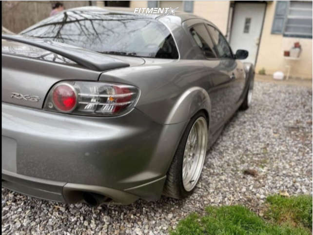 2005 Mazda RX-8 Base with 19x9.5 ESR Sr05 and Michelin 235x35 on ...