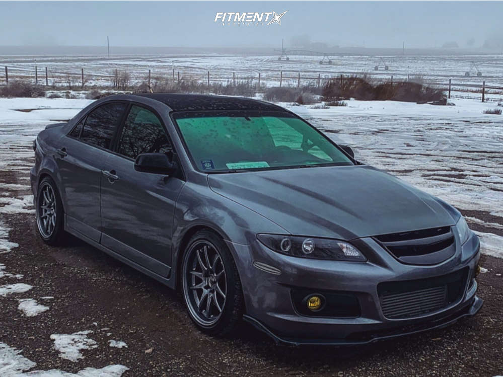 2006 Mazda 6 Mazdaspeed with 18x8.5 Aodhan Ds02 and Michelin 225x40 on ...