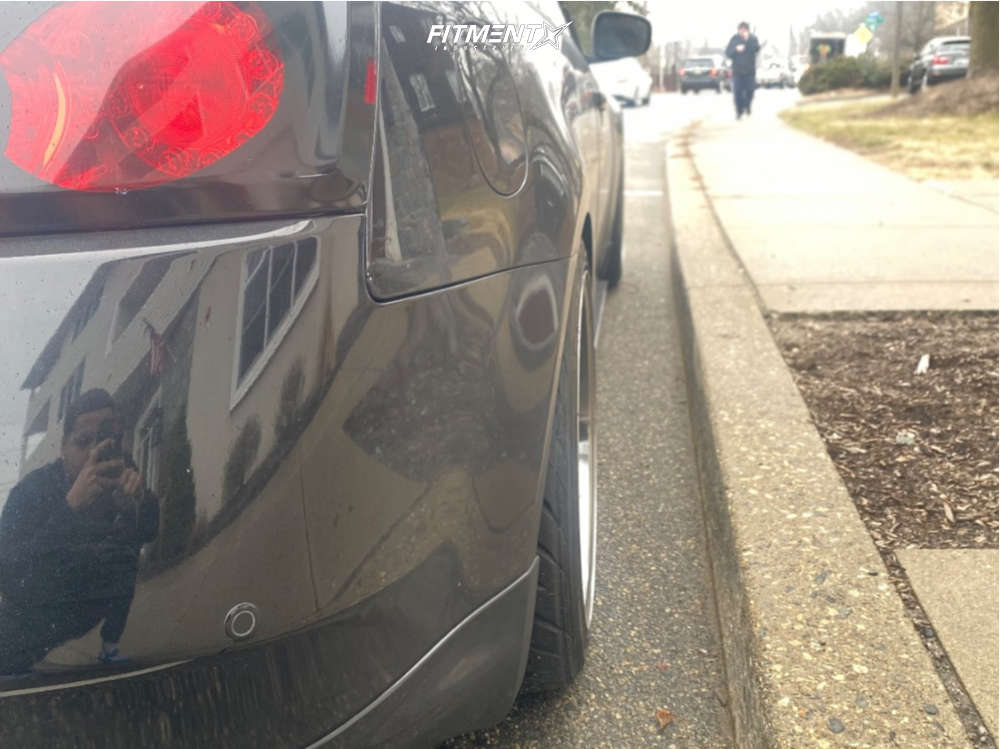 2011 INFINITI G37 X Sport with 18x9.5 Enkei Rpf1 and Federal 245x40 on ...