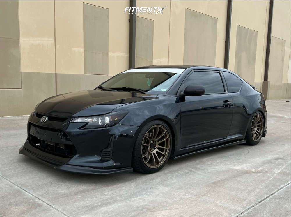 2016 Scion TC Base with 18x9.5 AVID1 AV20 and Michelin 255x40 on ...