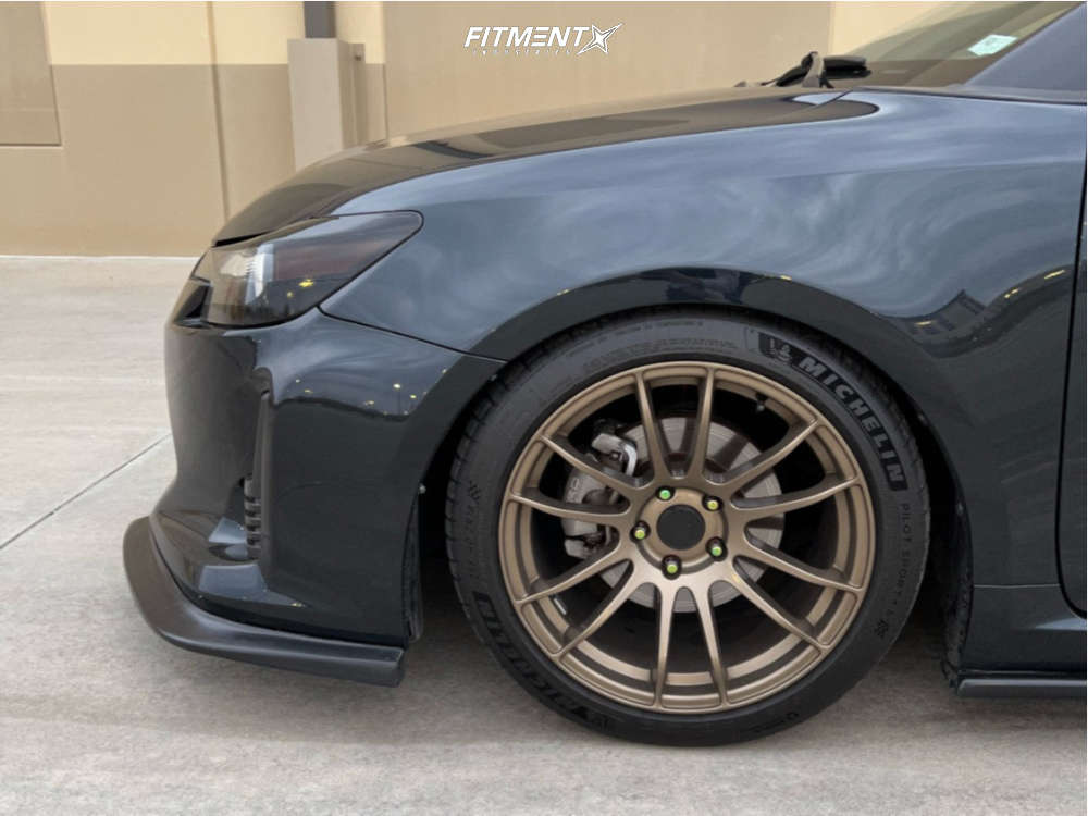 2016 Scion TC Base with 18x9.5 AVID1 AV20 and Michelin 255x40 on ...