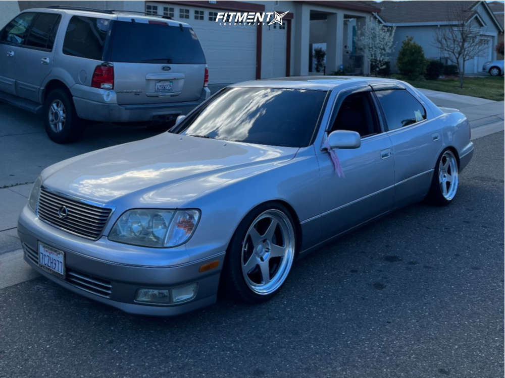 1998 Lexus LS400 Base with 18x9.5 Kansei Knp and Bridgestone 225x40 on ...