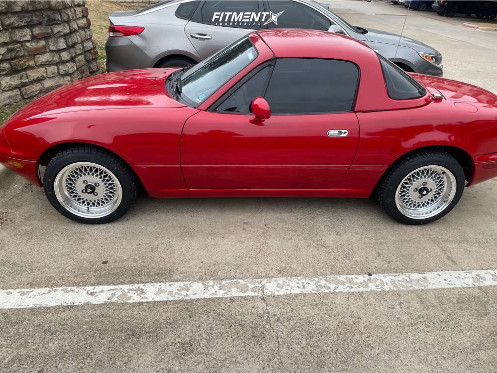 1990 Mazda Miata Base with 15x8 Enkei 92 and Achilles 195x50 on Stock ...