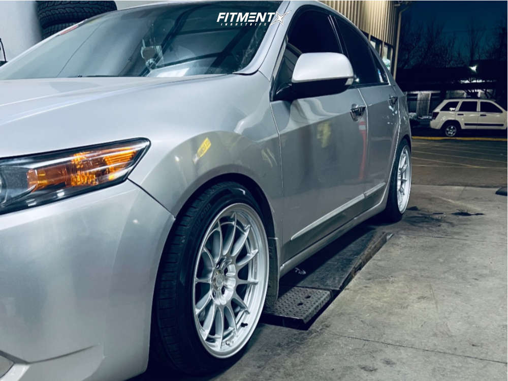 2012 Acura TSX Base with 18x9.5 Enkei Nt03m and Laufenn 225x40 on ...