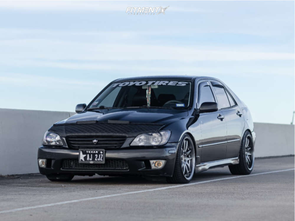 2001 Lexus IS300 Base with 18x8.5 Aodhan Ds02 and Accelera 225x35 on ...