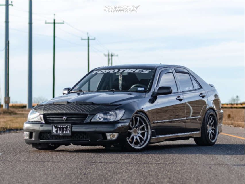 2001 Lexus IS300 Base with 18x8.5 Aodhan Ds02 and Accelera 225x35 on ...