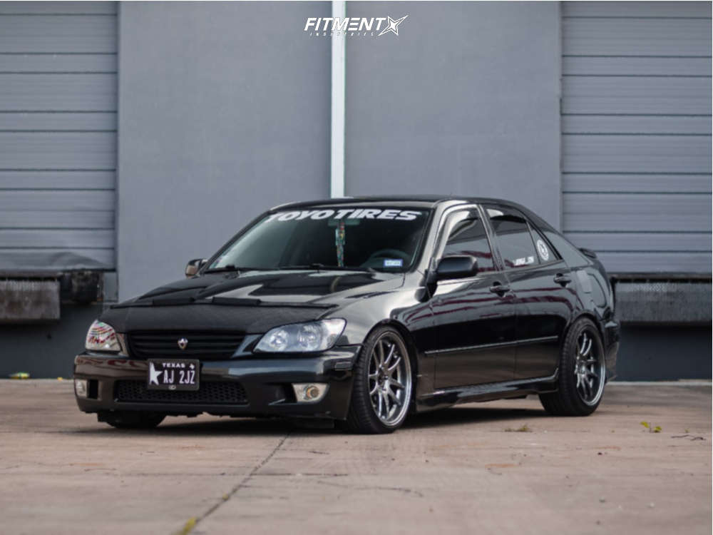 2001 Lexus IS300 Base with 18x8.5 Aodhan Ds02 and Accelera 225x35 on ...