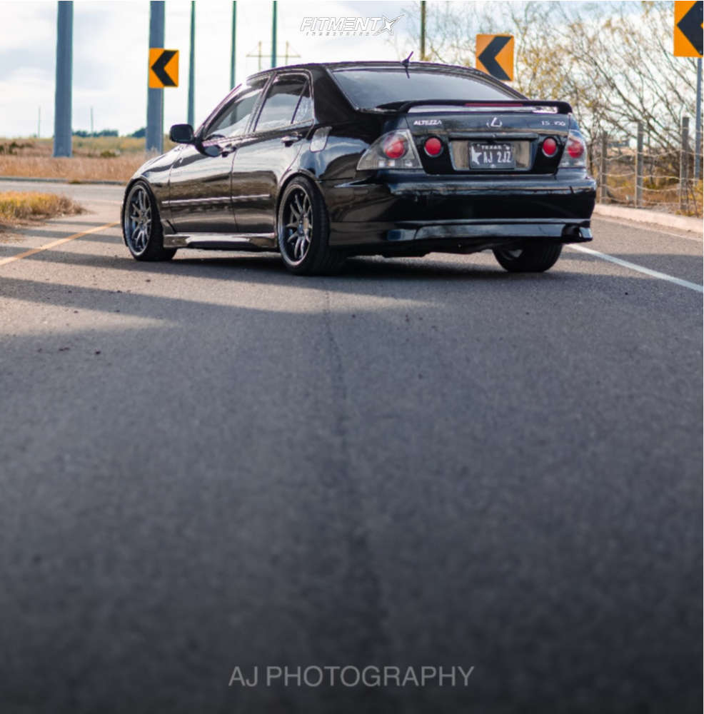 2001 Lexus IS300 Base with 18x8.5 Aodhan Ds02 and Accelera 225x35 on ...