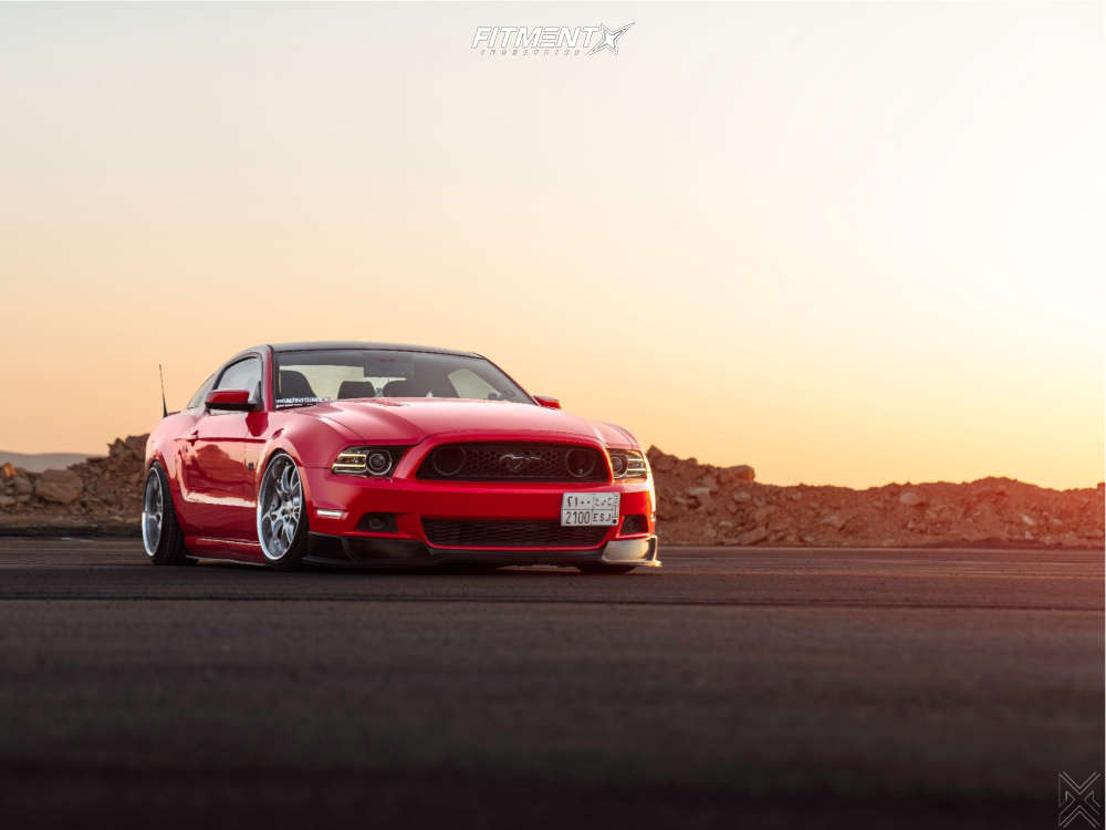 2014 Ford Mustang GT with 19x10 SSR Agle Strusse and Nankang 235x35 on ...