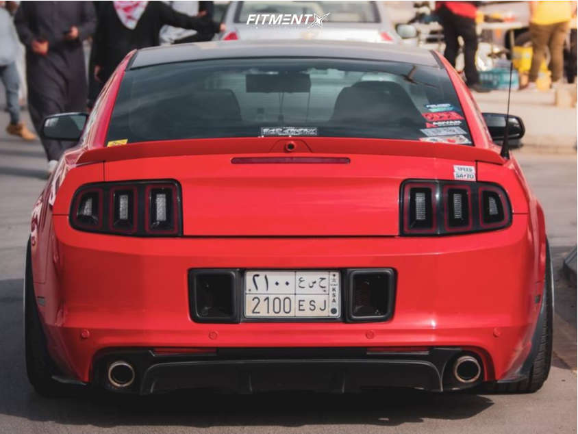 2014 Ford Mustang GT with 19x10 SSR Agle Strusse and Nankang 235x35 on ...