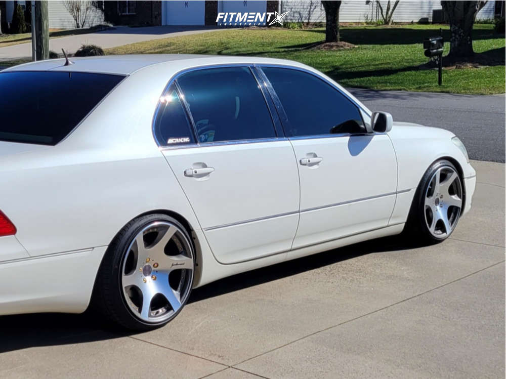 2005 Lexus LS430 Base with 19x9.5 MRR Vp3 and Nexen 235x35 on Coilovers ...