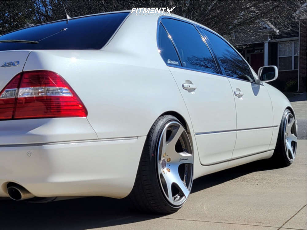 2005 Lexus LS430 Base with 19x9.5 MRR Vp3 and Nexen 235x35 on Coilovers ...