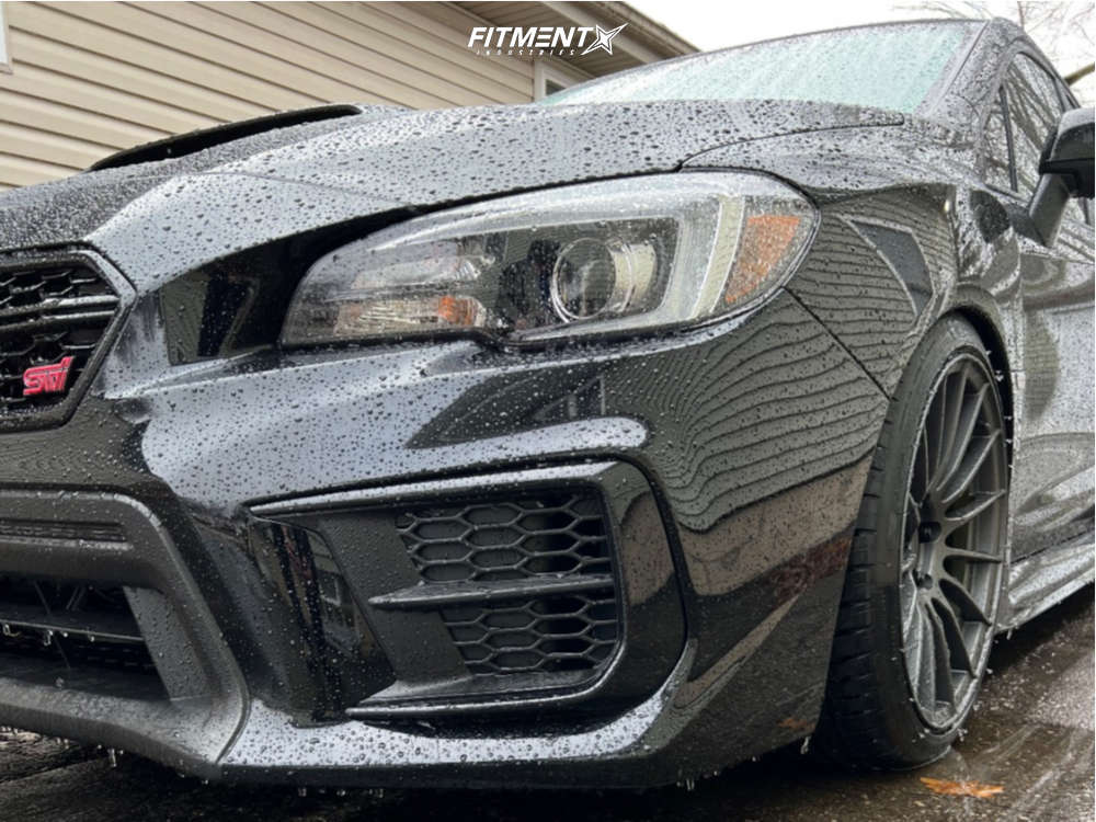 2020 Subaru WRX STI Base with 18x9.5 Enkei Rs05-rr and Michelin 255x35 ...