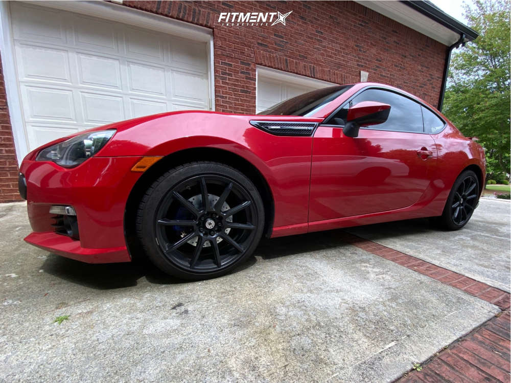 2013 Subaru BRZ Limited with 18x8 Konig Control and Nankang 225x40 on ...