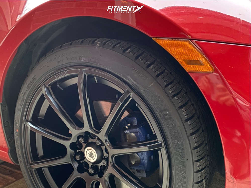 2013 Subaru BRZ Limited with 18x8 Konig Control and Nankang 225x40 on ...