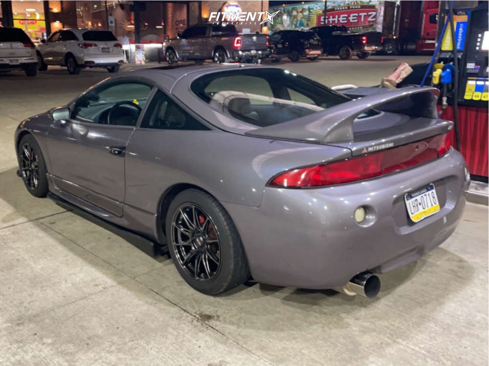1997 Mitsubishi Eclipse GST with 17x7.5 XXR 527 and Toyo Tires 225x45 ...