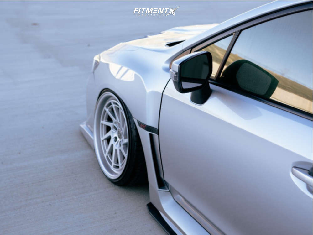 2015 Subaru WRX STI Base with 18x9.5 Heritage Hokkaido-dir-c and Black ...