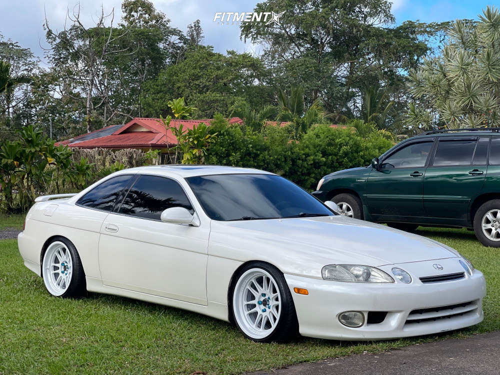 1998 Lexus SC300 Base with 18x9.5 Cosmis Racing Xt-206r and Westlake ...