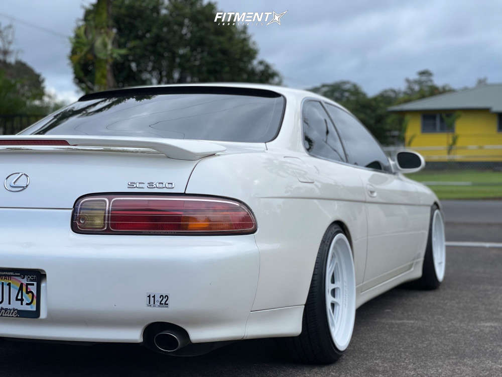 1998 Lexus SC300 Base with 18x9.5 Cosmis Racing Xt-206r and Westlake ...