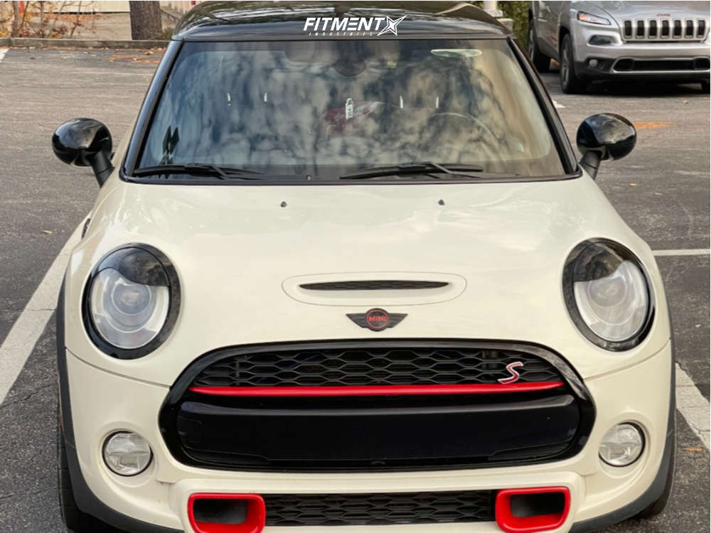 2015 Mini Cooper S with 17x7.5 Sparco Assetto Gara and Firestone 215x45 ...