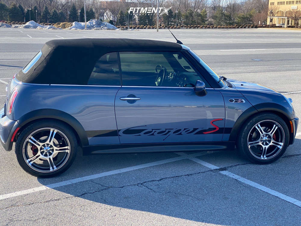 2006 Mini Cooper S with 17x7 Konig Incident and Continental 215x45 on ...
