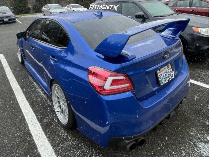 2018 Subaru WRX Base with 18x9.5 Enkei Nt03m and Michelin 255x35 on ...