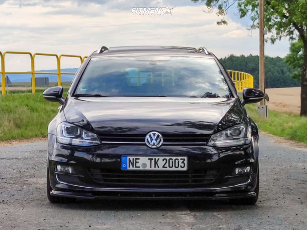 2015 Volkswagen Golf SportWagen Highline TDI with 19x8.5 MB Wheels ...