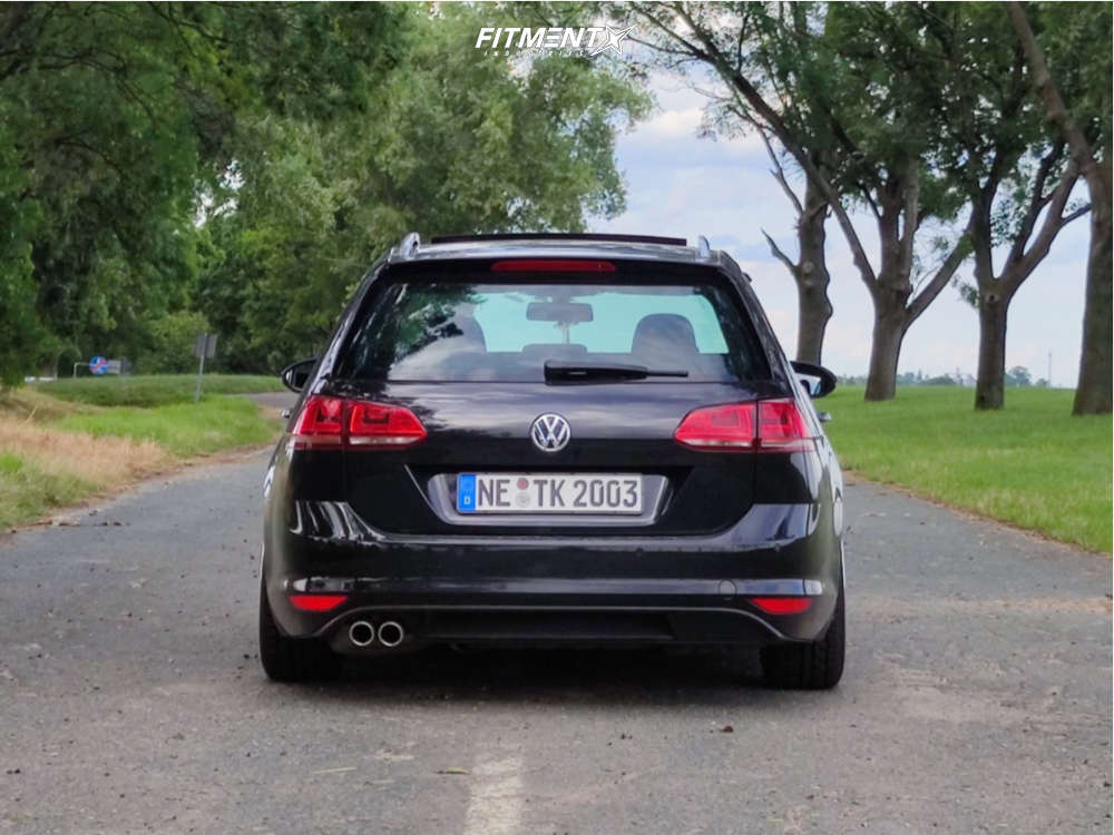 2015 Volkswagen Golf SportWagen Highline TDI with 19x8.5 MB Wheels ...