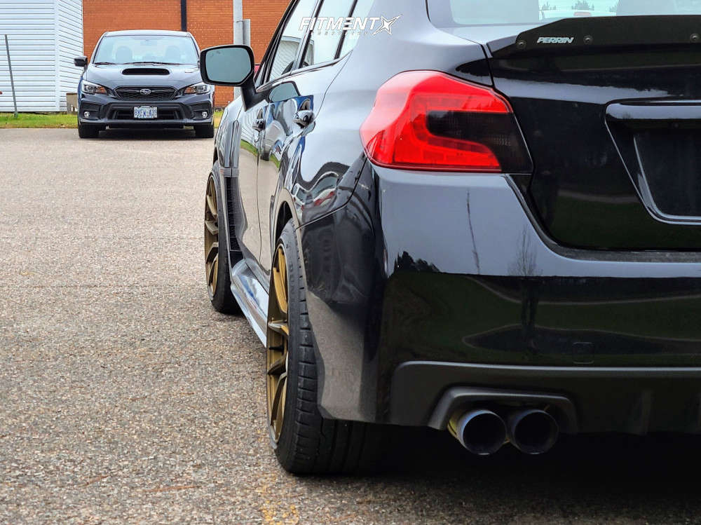 2019 Subaru WRX Sport-tech with 18x9.5 Option Lab R716 and Dunlop ...