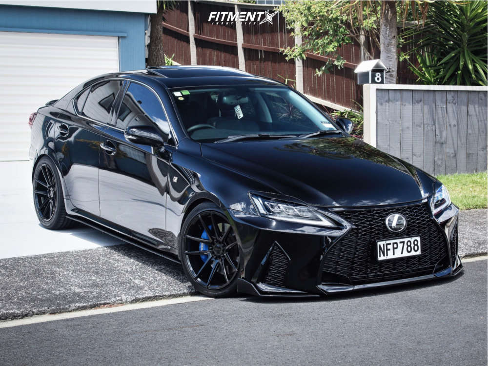 2008 Lexus IS350 Base with 18x9 MTG Rush and Hankook 235x40 on Lowering ...