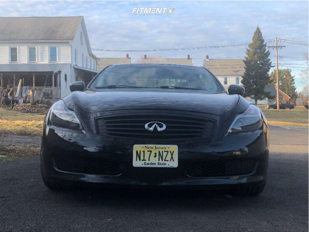 2009 INFINITI G37 X with 19x9.5 ESR Sr01 and GT Radial 255x40 on ...