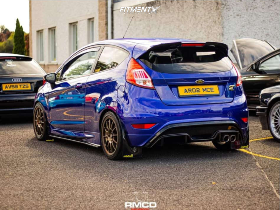 2014 Ford Fiesta ST with 16x7 Team Dynamics Pro Race 1.2 and Yokohama ...