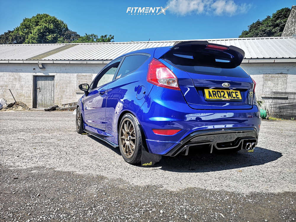 2014 Ford Fiesta ST with 16x7 Team Dynamics Pro Race 1.2 and Yokohama ...