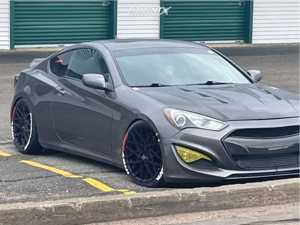 2013 Hyundai Genesis Coupe 2.0T Premium with 19x9.5 TSW Vale and Firestone 225x45 on Coilovers ...