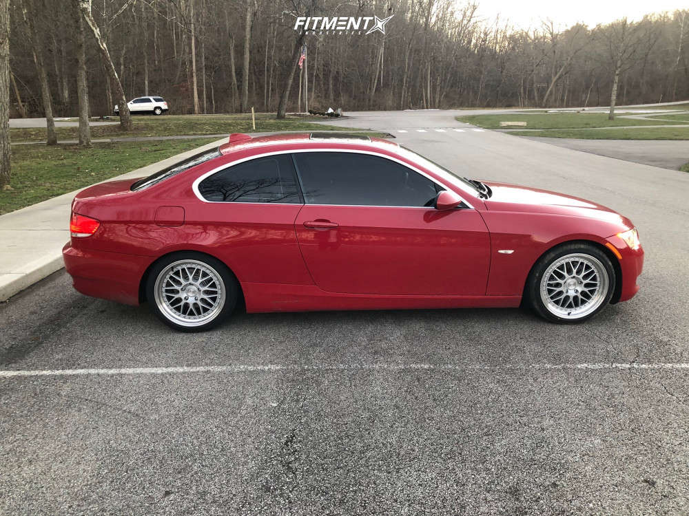 2008 BMW 328i Base with 18x8.5 Aodhan Ah02 and Vercelli 225x40 on Stock ...
