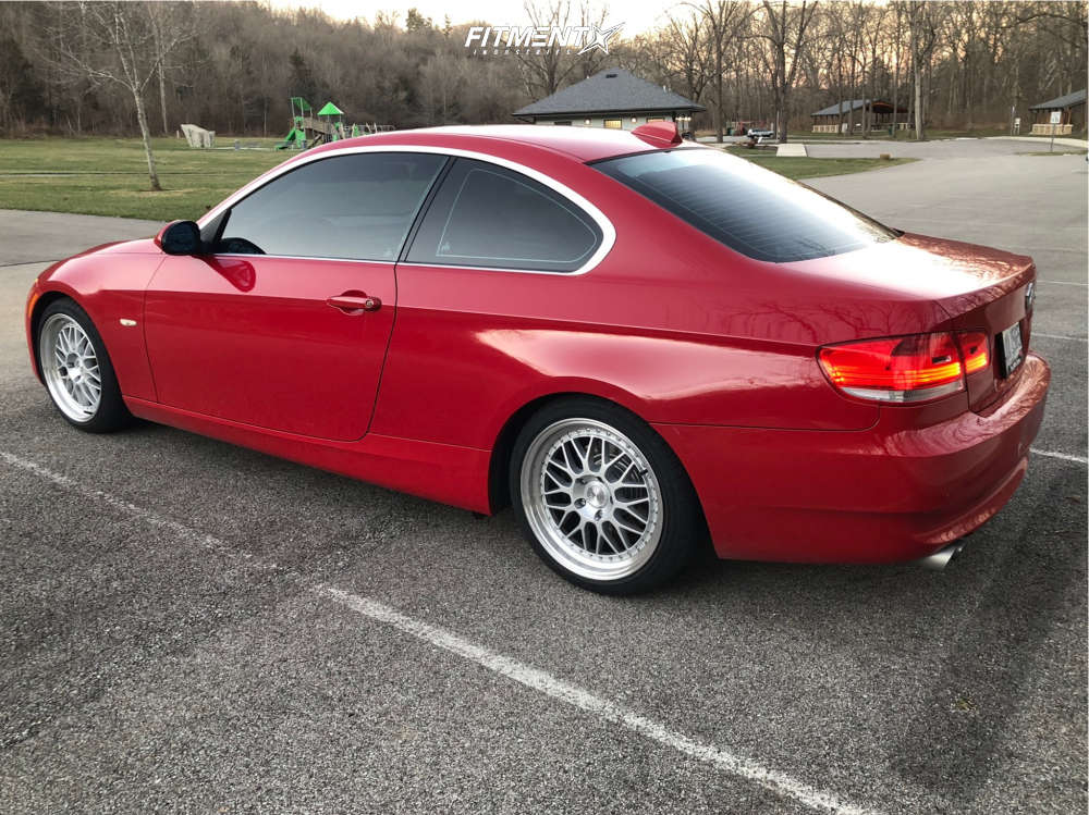 2008 BMW 328i Base with 18x8.5 Aodhan Ah02 and Vercelli 225x40 on Stock ...