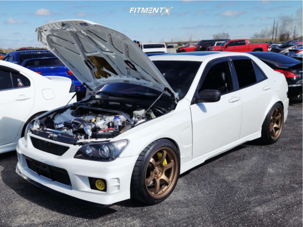 2001 Lexus IS300 Base with 18x9.5 Gram Lights 57dr and Falken 265x35 on ...