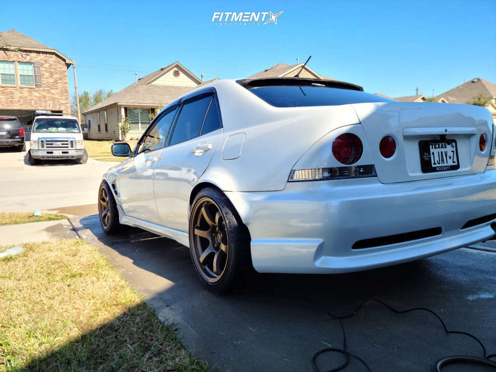2001 Lexus IS300 Base with 18x9.5 Gram Lights 57dr and Falken 265x35 on ...