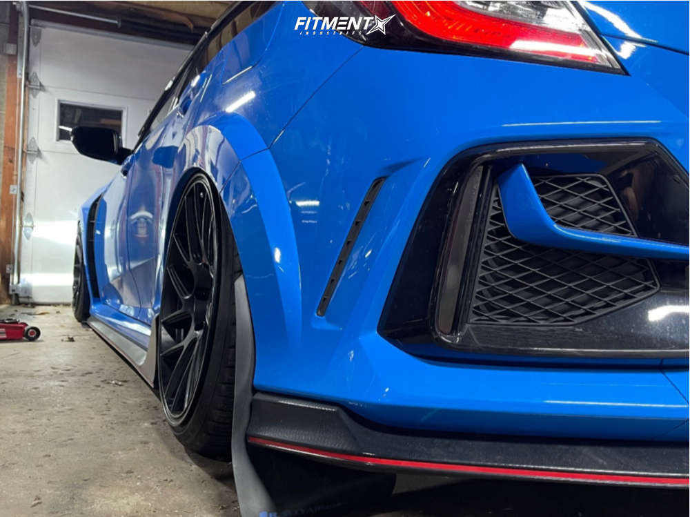 2021 Honda Civic Type R with 18x9.5 Anovia Elder and Federal 225x35 on ...