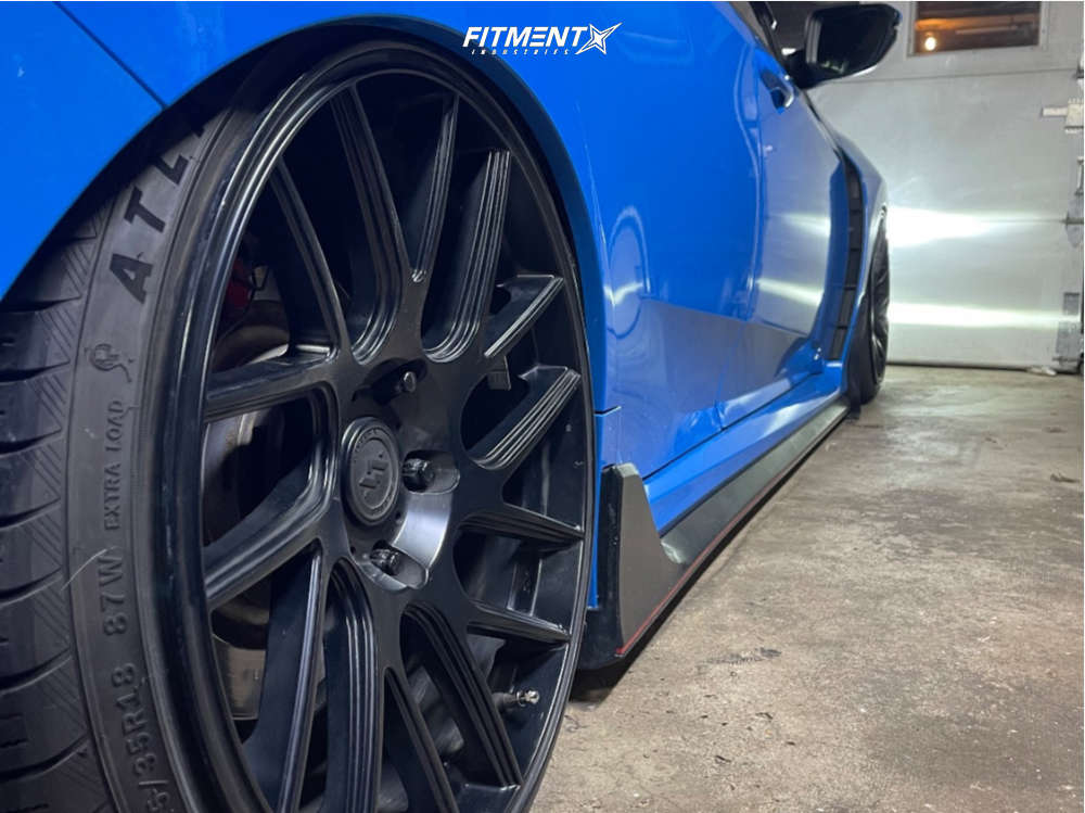 2021 Honda Civic Type R with 18x9.5 Anovia Elder and Federal 225x35 on ...