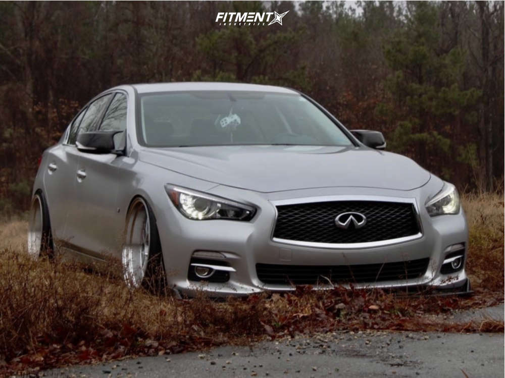 2014 INFINITI Q50 Premium with 19x11 Aodhan Ah02 and Ohtsu 245x35 on ...