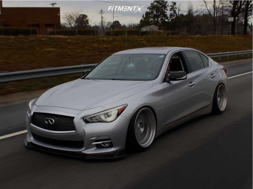 2014 INFINITI Q50 Premium with 19x11 Aodhan Ah02 and Ohtsu 245x35 on ...