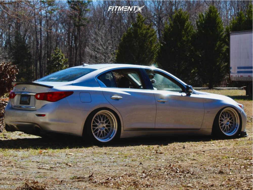 2014 INFINITI Q50 Premium with 19x11 Aodhan Ah02 and Ohtsu 245x35 on ...