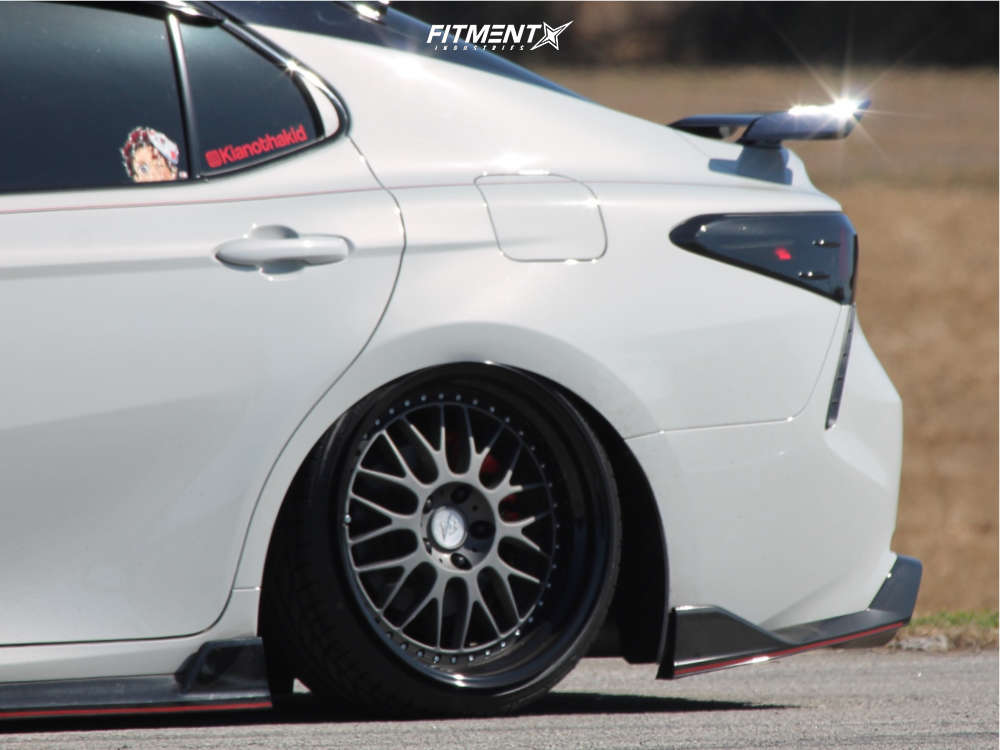 2021 Toyota Camry TRD with 19x9.5 Work Vs Xx and Achilles 225x35 on Air ...