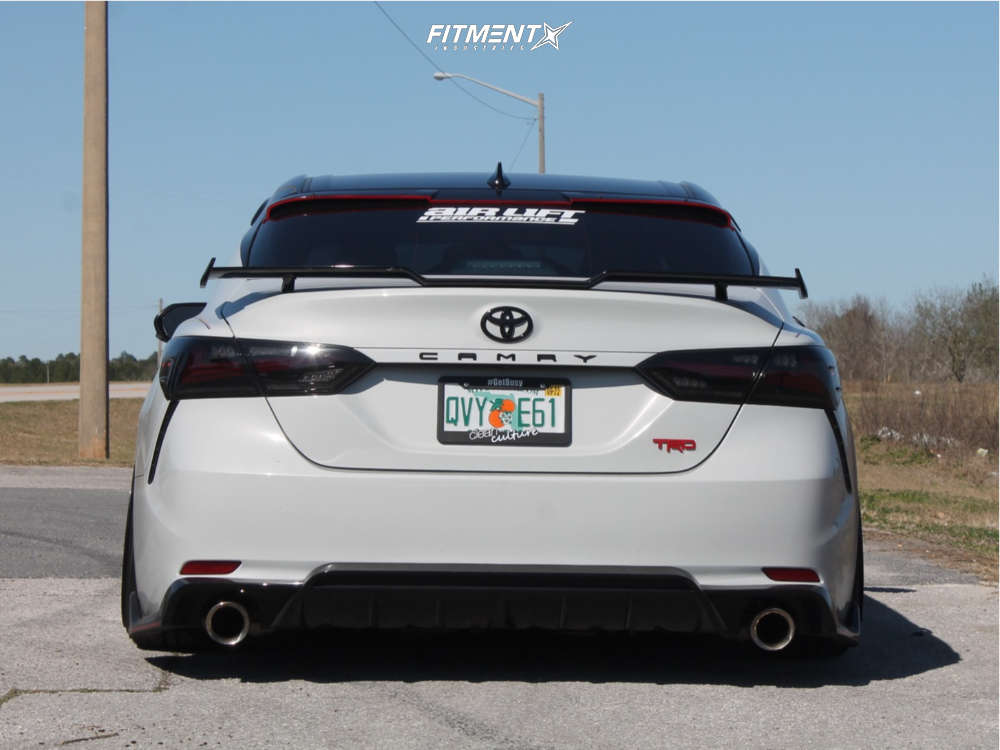 2021 Toyota Camry TRD with 19x9.5 Work Vs Xx and Achilles 225x35 on Air ...