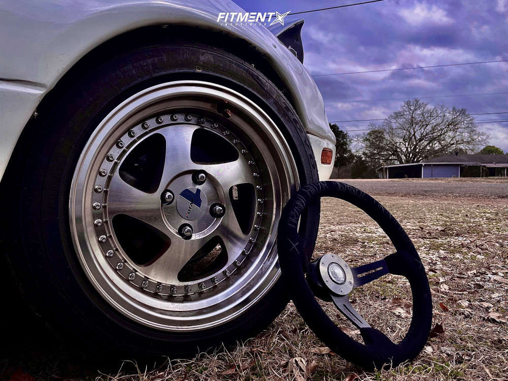 1993 Mazda Miata Base with 15x8 AVID1 AV19 and Toyo Tires 195x50 on Air ...