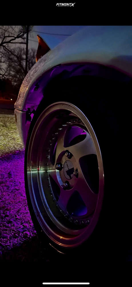 1993 Mazda Miata Base with 15x8 AVID1 AV19 and Toyo Tires 195x50 on Air ...