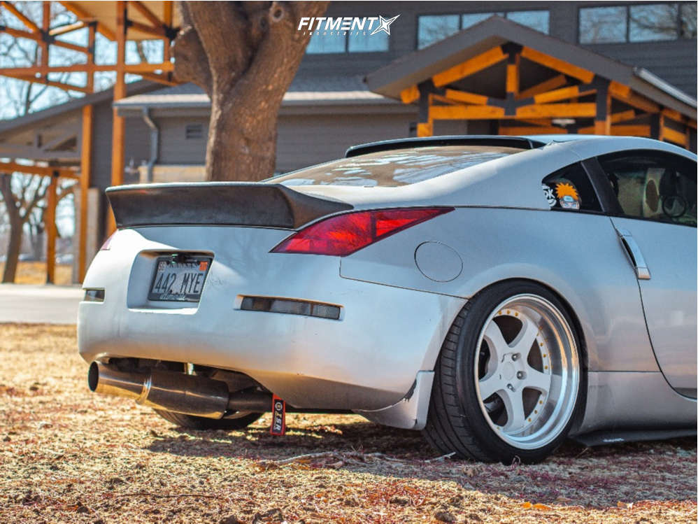 2003 Nissan 350Z Enthusiast with 19x11 Aodhan Ah03 and Achilles 245x35 on Coilovers | 2128779 ...