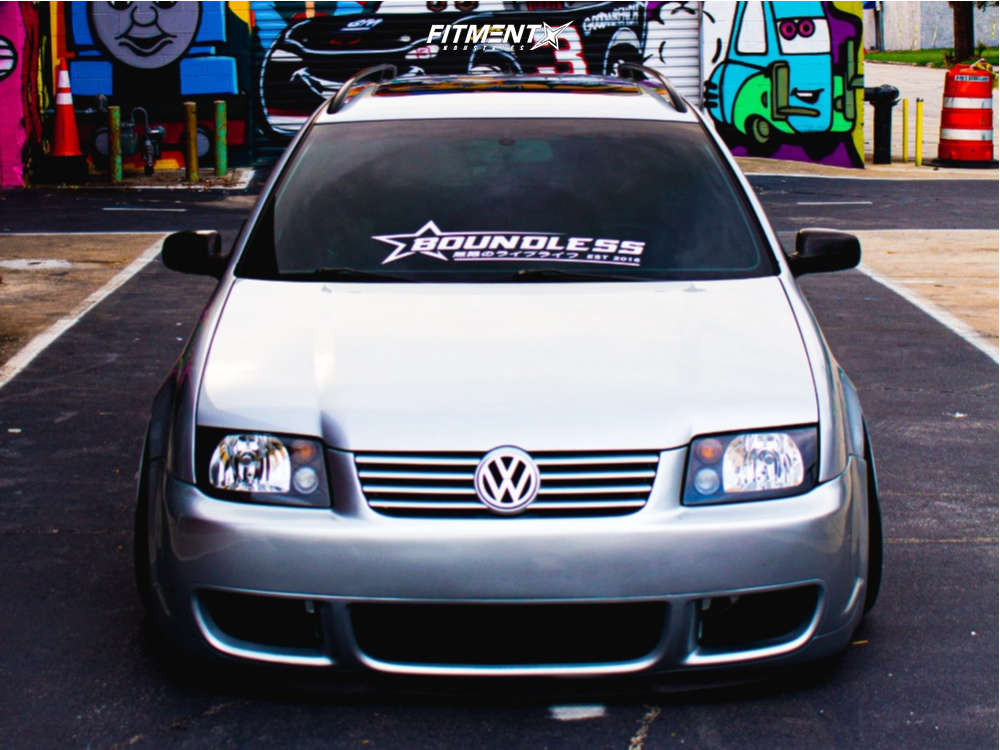 2001 Volkswagen Jetta GLX with 18x9 Kansei Knp and Lionhart 215x35 on ...