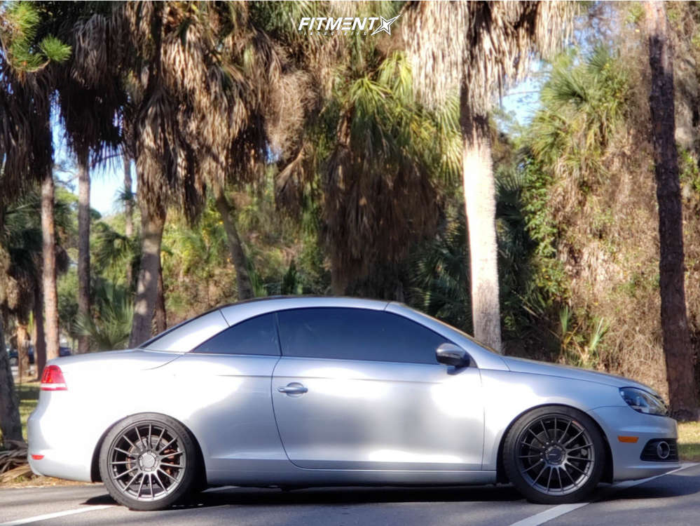2012 Volkswagen Eos Komfort with 18x8.5 Enkei Rs and Michelin 225x40 on ...